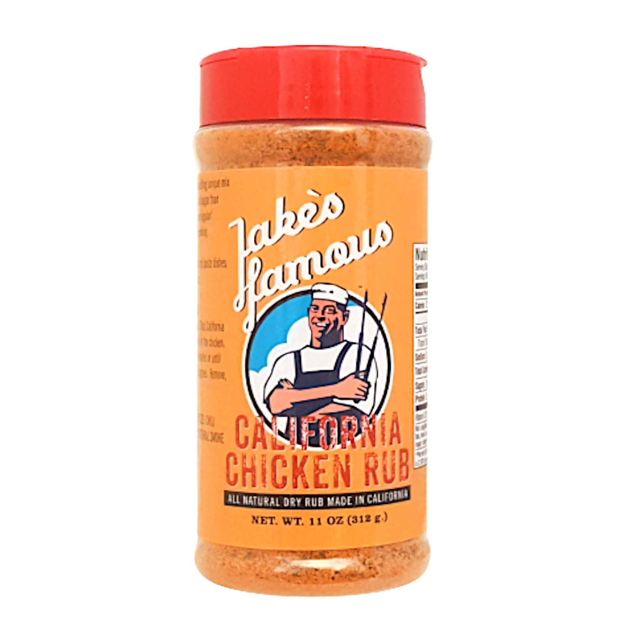 California Chicken Rub - Premium 11 Oz Grilling Spice – Jake's Famous